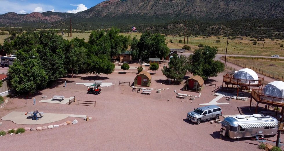 Mountain View RV Drone Photos - Mountain View RV Resort - RV Park Royal ...