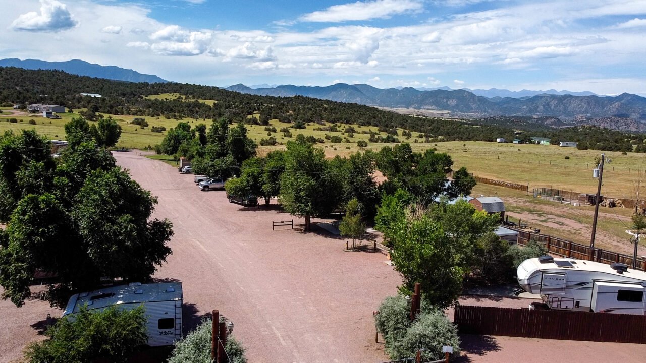 Mountain View RV Drone Photos - Mountain View RV Resort - RV Park Royal ...